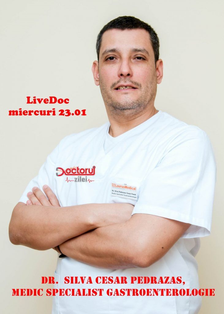 LiveDoc cu dr. Silva Cesar Pedrazas. Ce este colonoscopia, procedura ...