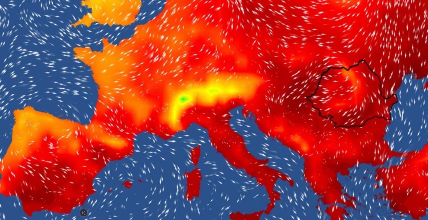 Fenomen METEO periculos. Prognoza detaliată până pe 15 AUG Fenomen METEO periculos. Prognoza detaliată până pe 15 AUG