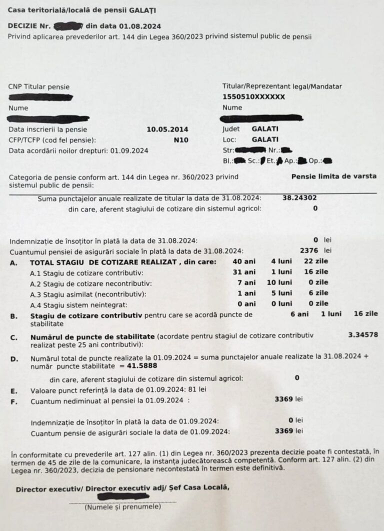 De ce pensiile mici nu cresc și nu se ia în calcul vechimea în muncă? Explicația Ministerului ...