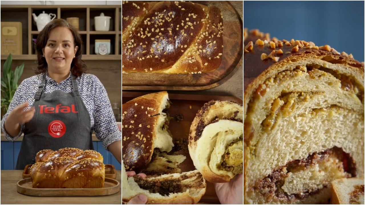 Rețetă de cozonac pufos care se rupe fâșii. Trucul secret